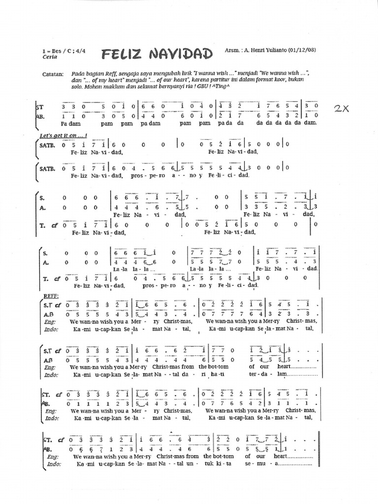 Feliz Navidad Edit | PDF