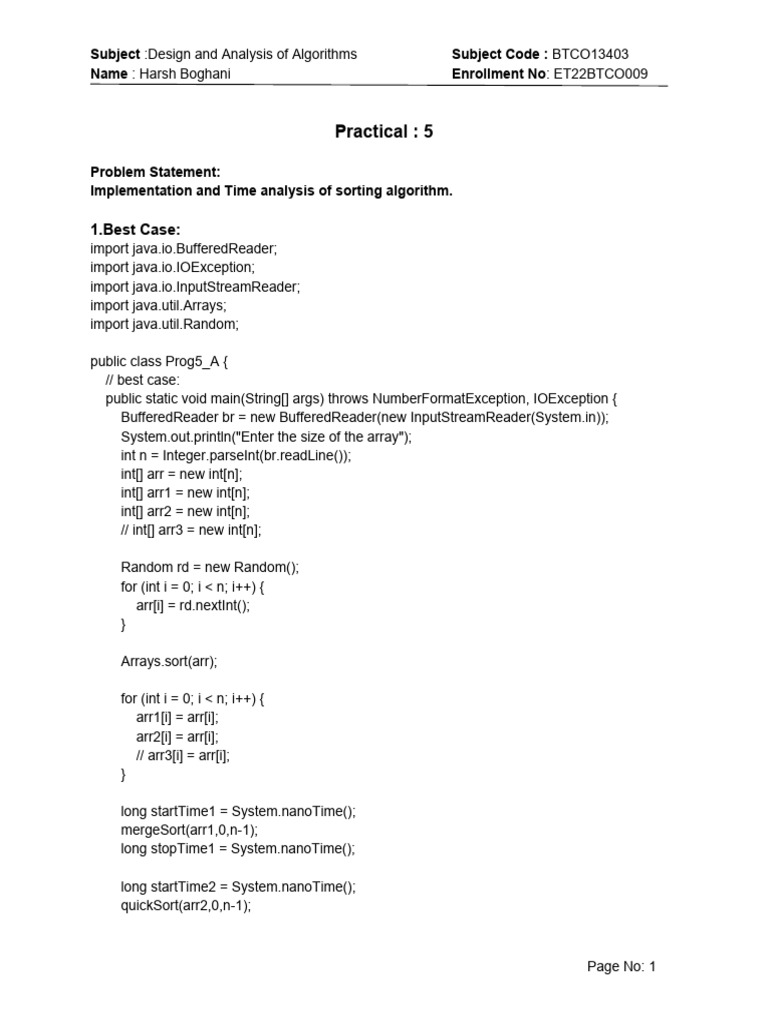 Prog - 5 | PDF | Computer Science | Computing