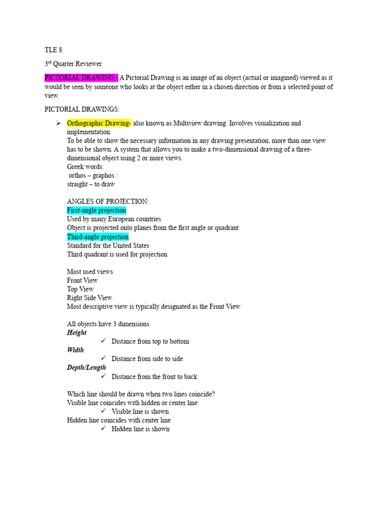 3rd Quarter TLE 8 Reviewer | PDF | Computing