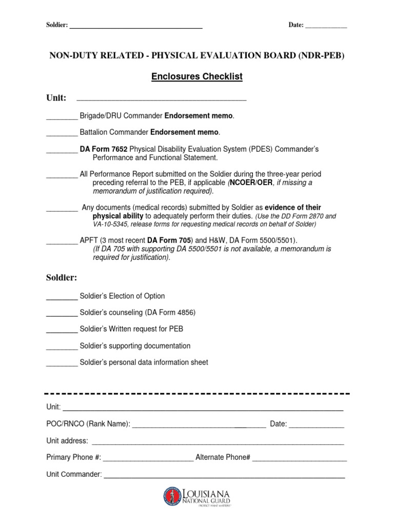 Encl 3 - PKT Checklist, Guidlines, Examples | PDF | United States ...