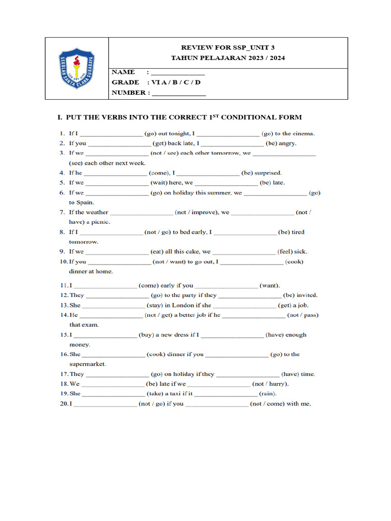 Review - SSP - Unit 3 - Note Unit 3 | PDF | Subject (Grammar) | Verb