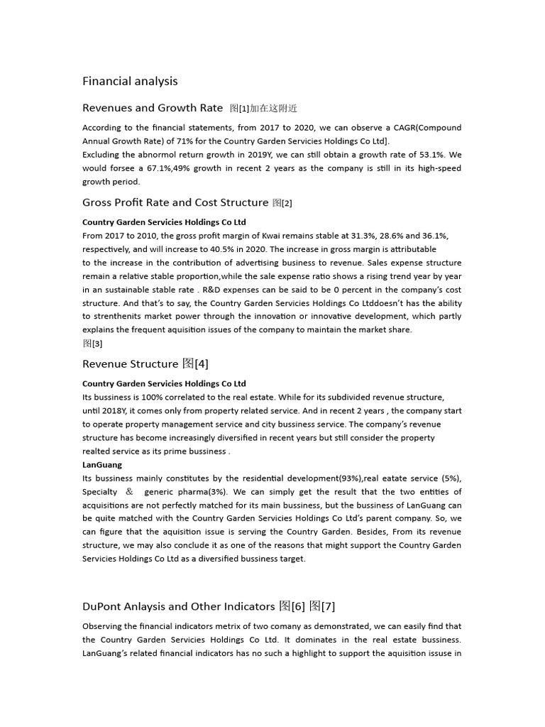 Financial Analysis | PDF | Mergers And Acquisitions | Compound Annual ...