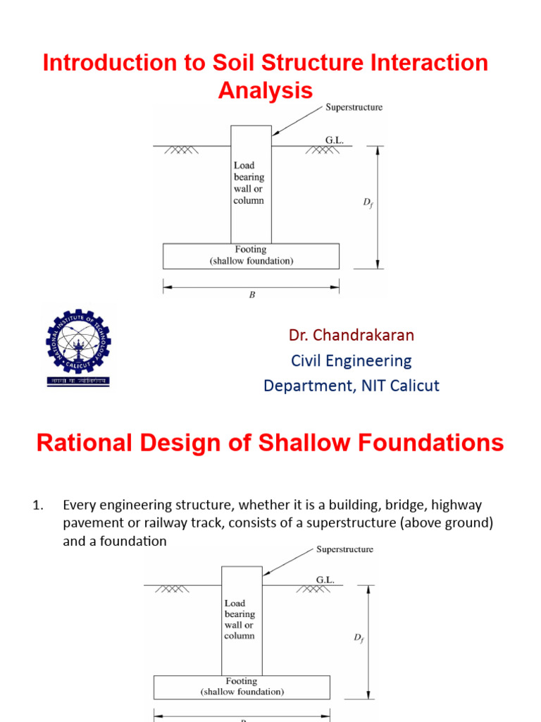 Introduction To Soil Structure Interaction Analysis | PDF | Elasticity ... Introduction To Soil Structure Interaction Analysis | PDF | Elasticity ...