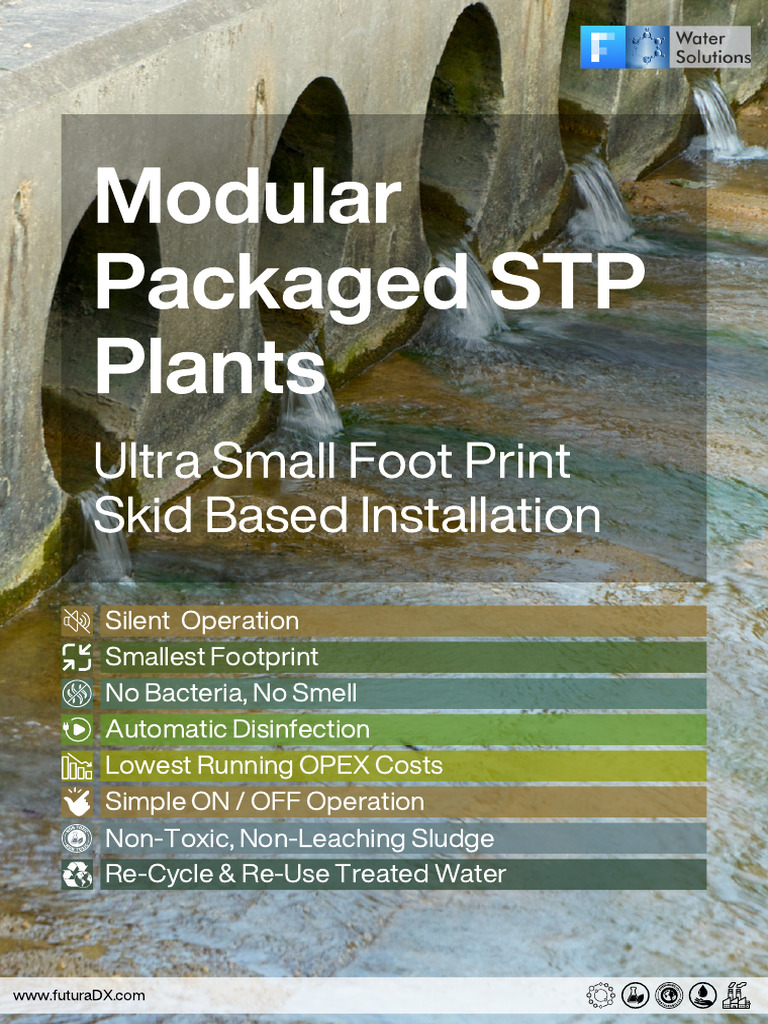 Modular Packaged Skid Based Sewage Water Treatment STP | PDF | Sewage ...