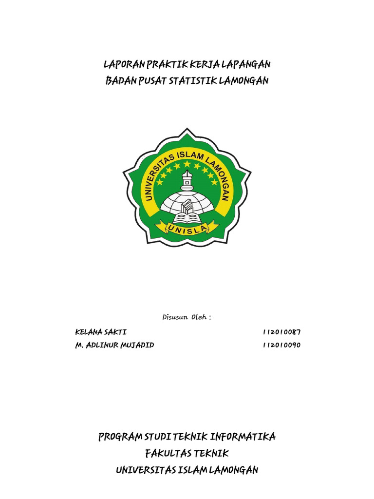 Struktur Organisasi BPS Lamongan | PDF | Bisnis