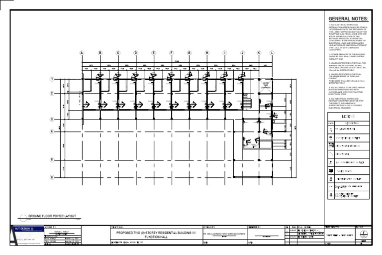 E003 Ground Power Layout | PDF | Electrical Engineering | Electricity