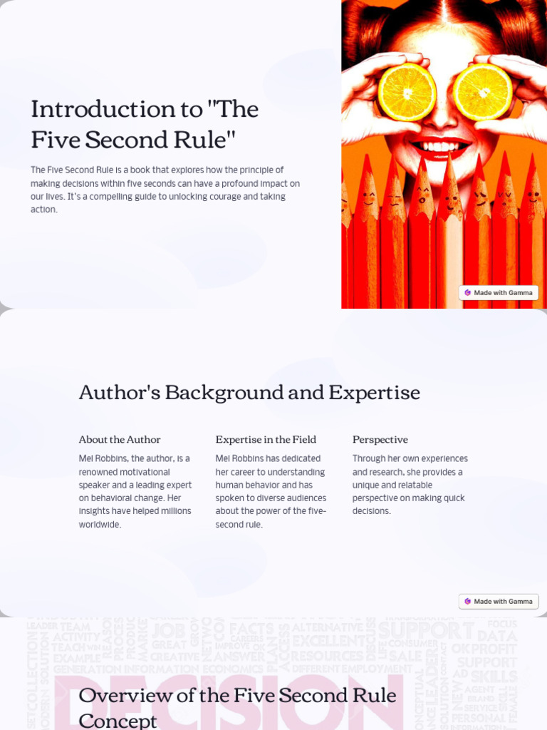 Mastering the Five Second Rule | PDF | Psychological Resilience | Learning