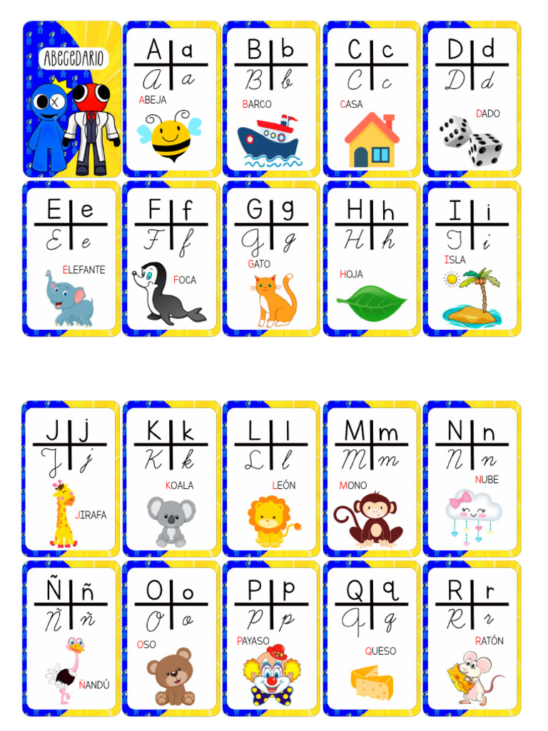 Abecesario y Tabla | PDF