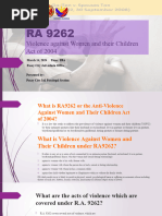 RA 9995 - Anti Photo and Video Voyeurism Act | PDF | Justice | Crime ...