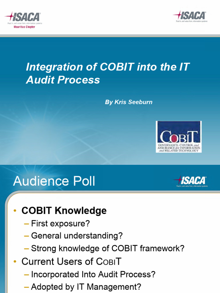 Isaca Mauritius Cobit Pdf Cobit Information Security