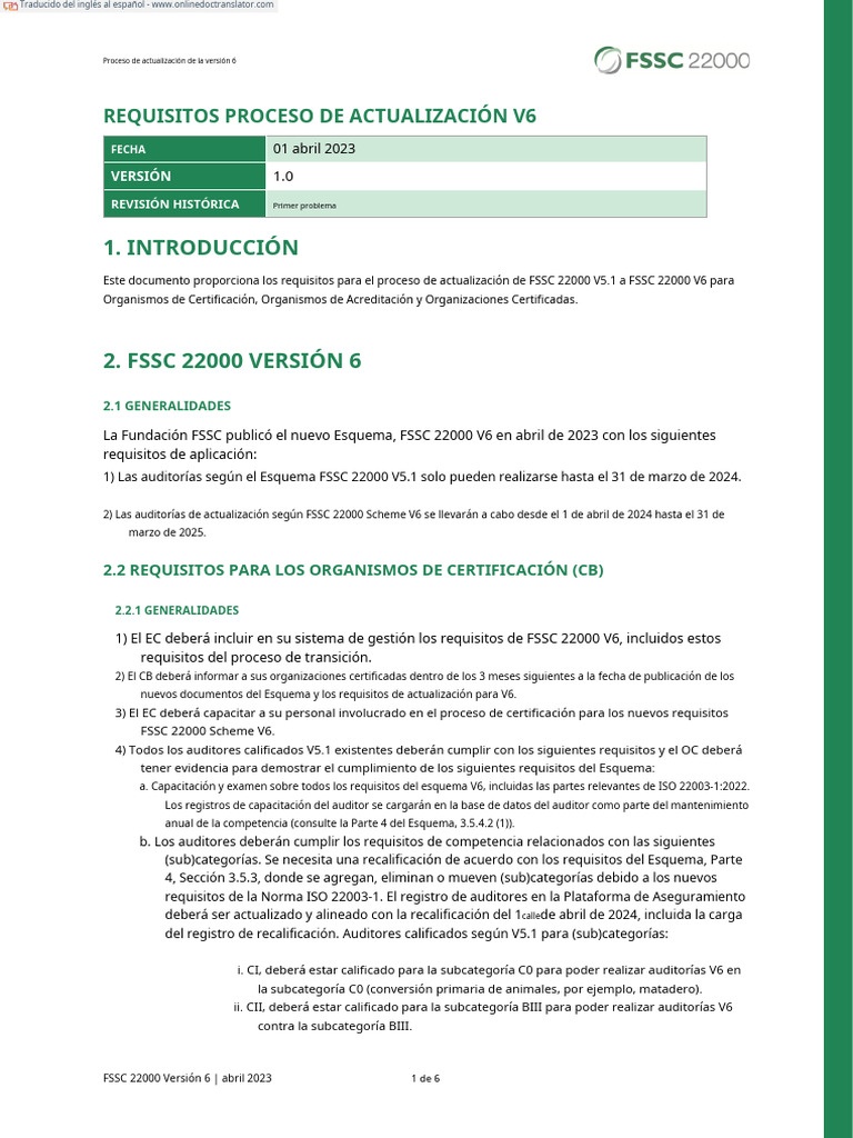 Version 6 Upgrade Process | Descargar gratis PDF | Auditoría