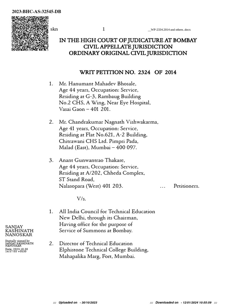 Hanumant Bhosle | PDF | Teachers | Vocational Education
