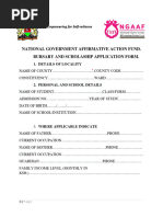 Nakuru County Bursary Application 2025-26 | PDF | Identity Document