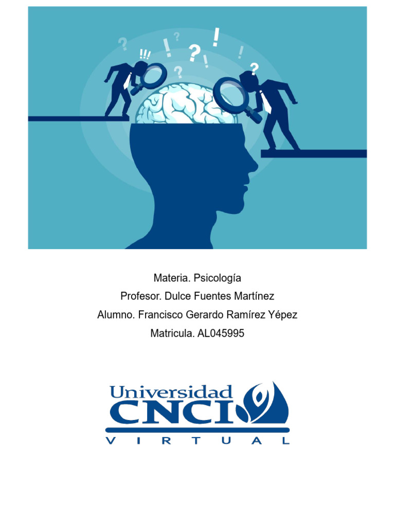 Prooyecto Modular Psicologia | Descargar gratis PDF | Aprendizaje | Memoria