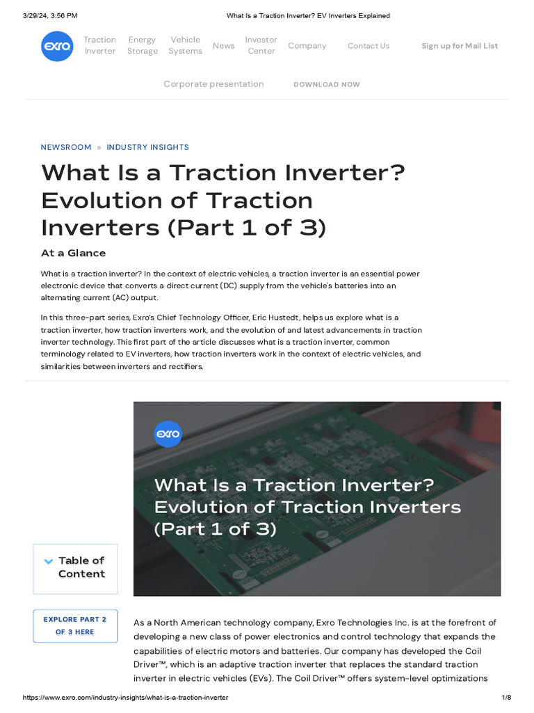 Traction Inverter Design - Advances in EV Inverter Design-Part01 | PDF ...
