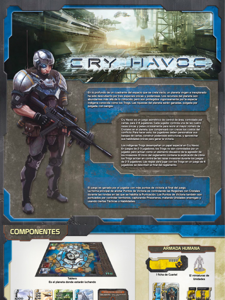 Cry Havoc: Guía del Juego de Mesa | PDF