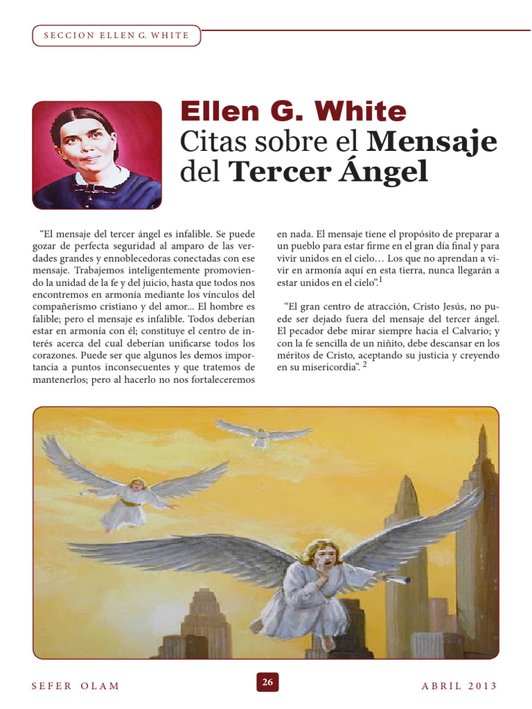 Citas de Ellen G White M3A Vol.2 p.3 | PDF | Cristo (título) | Jesús