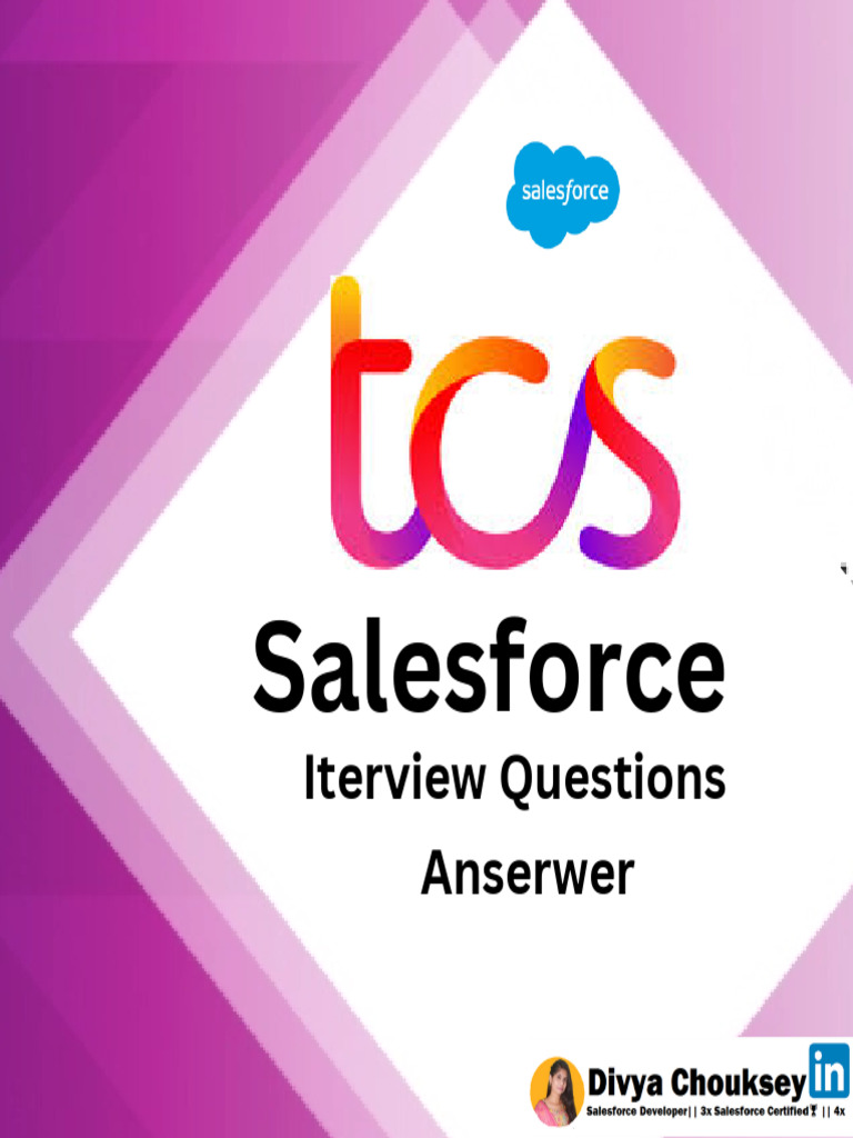 TCS Salesforce Developer Interview Question and Answer | PDF