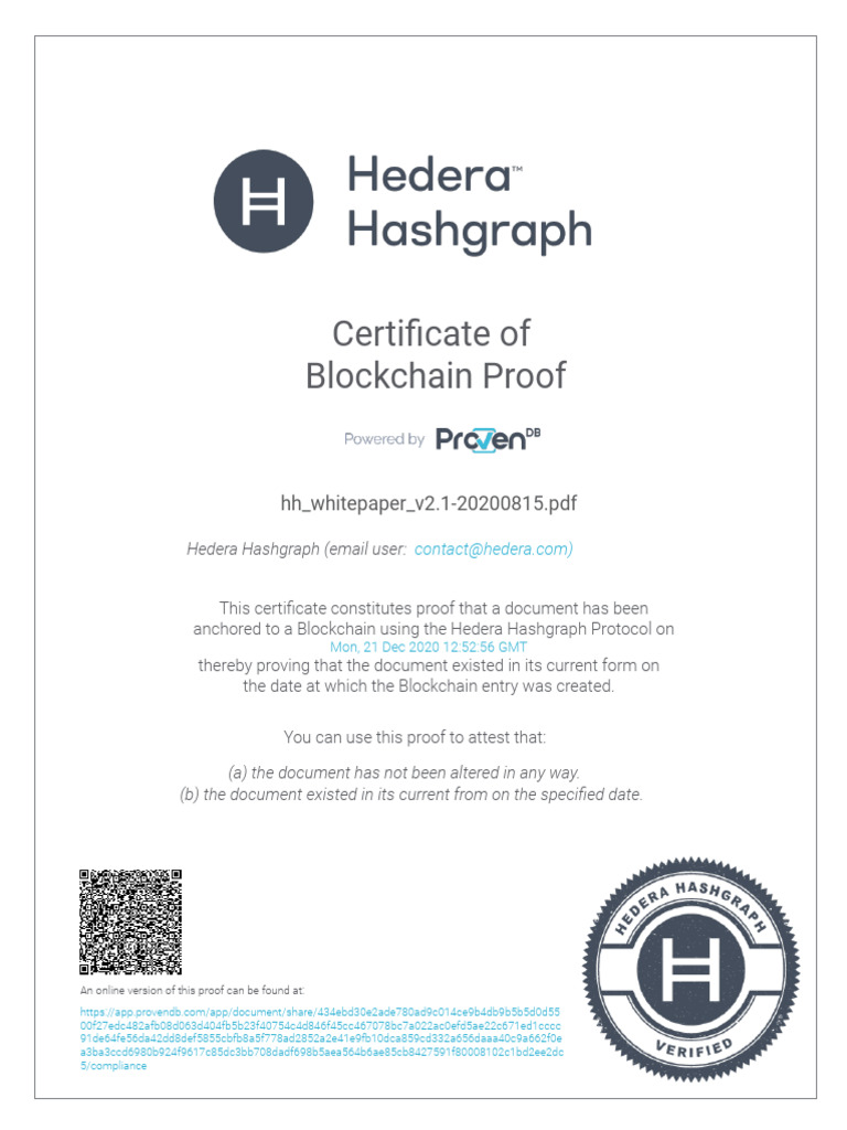 hh_whitepaper_v2.1-20200815_proof | PDF | Computing | Computer Science