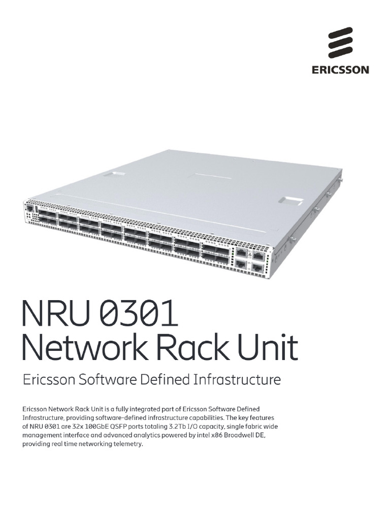 NRU 0301 Network Rack Unit - PDF | PDF