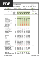 Wind Load Data Sheet For Monoslope Roof | PDF