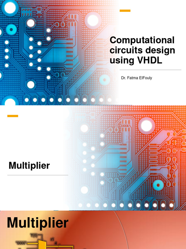Lecture 4 | PDF | Vhdl | Computing