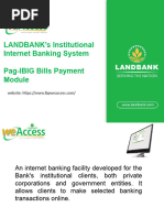 Weaccess Pag-Ibig Payment User Guide: Page 1 of 10 | PDF | Comma Separated Values | Computer File