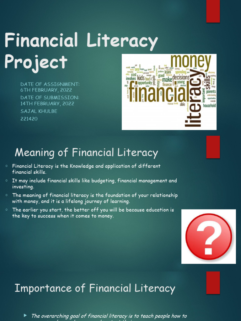 Finance for Everyone Presentation. | PDF | Financial Literacy | Budget