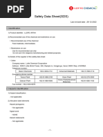 Chemgene HLD4L Safety Data Sheet | PDF | Chemical Substances | Chemistry