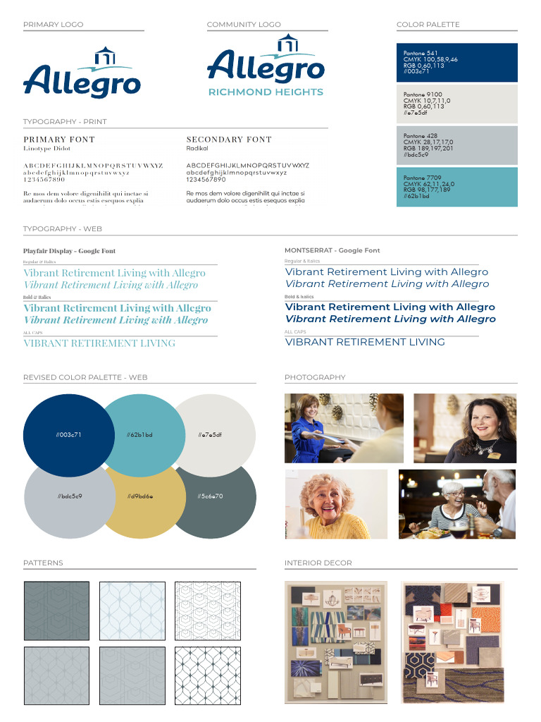 Allegro Branding Board 21 - Updated | PDF | Rgb Color Model | Graphic ...