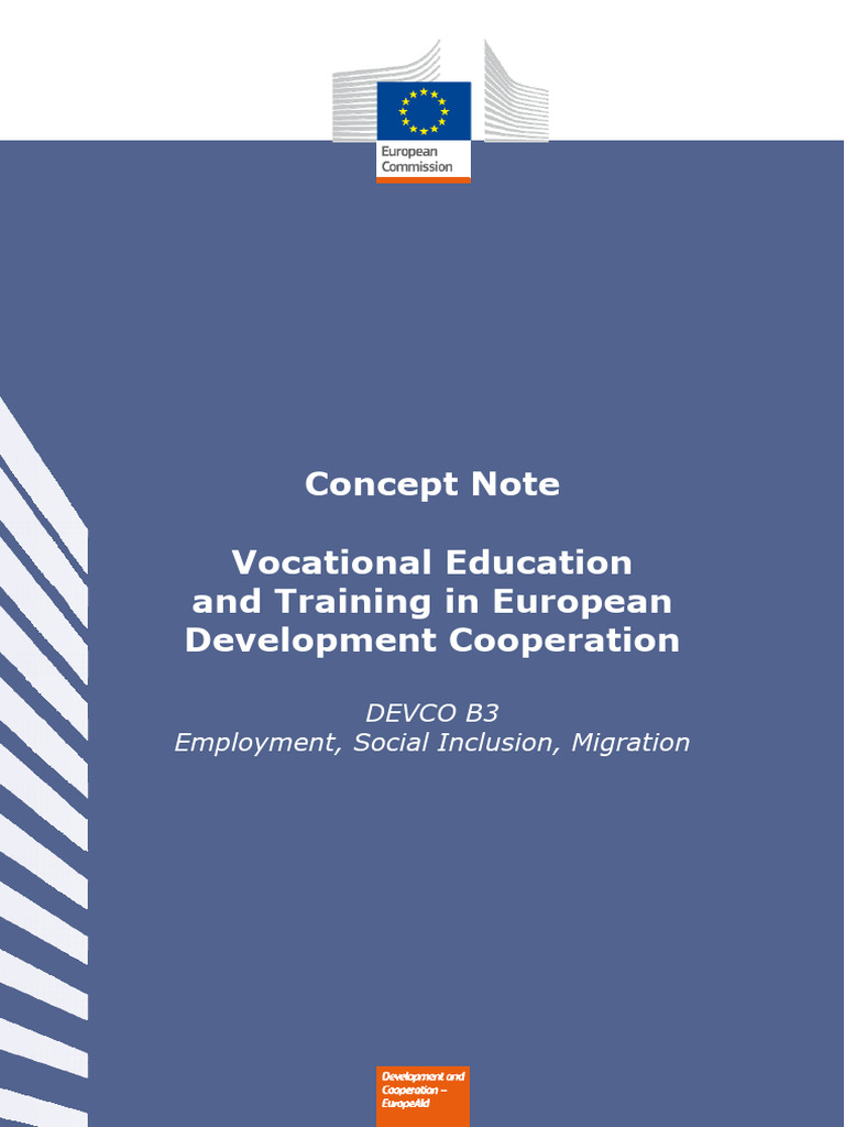 Concept Note Tvet - en | PDF | Vocational Education | European Union