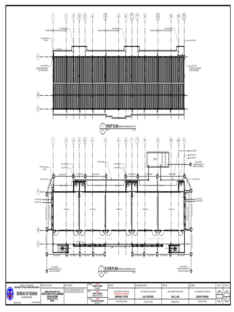 School Building Plumbing Plan | PDF