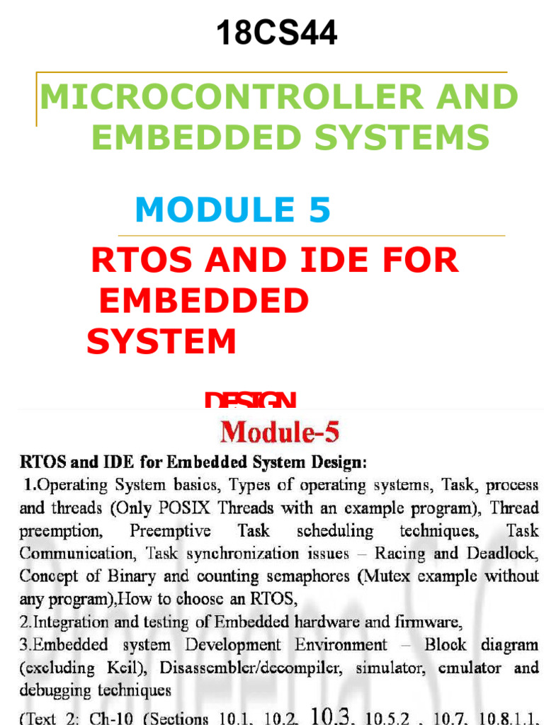 21CS43 MES Module5 | Download Free PDF | Thread (Computing) | Process (Computing)