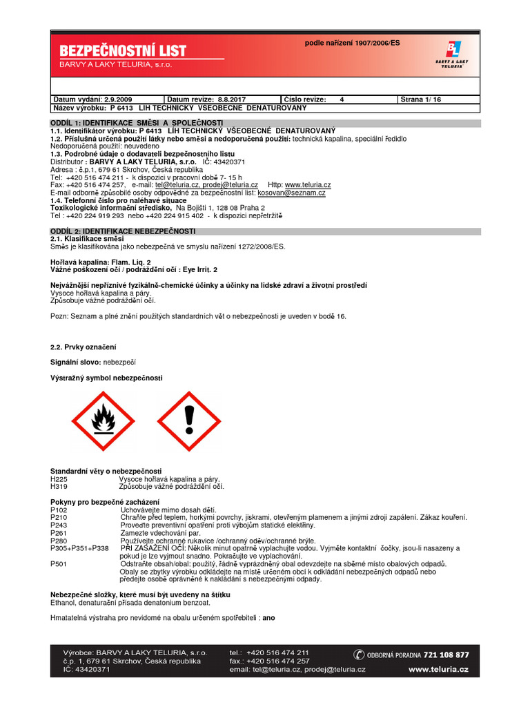 BL Technicky Lih Bal - CZ | PDF