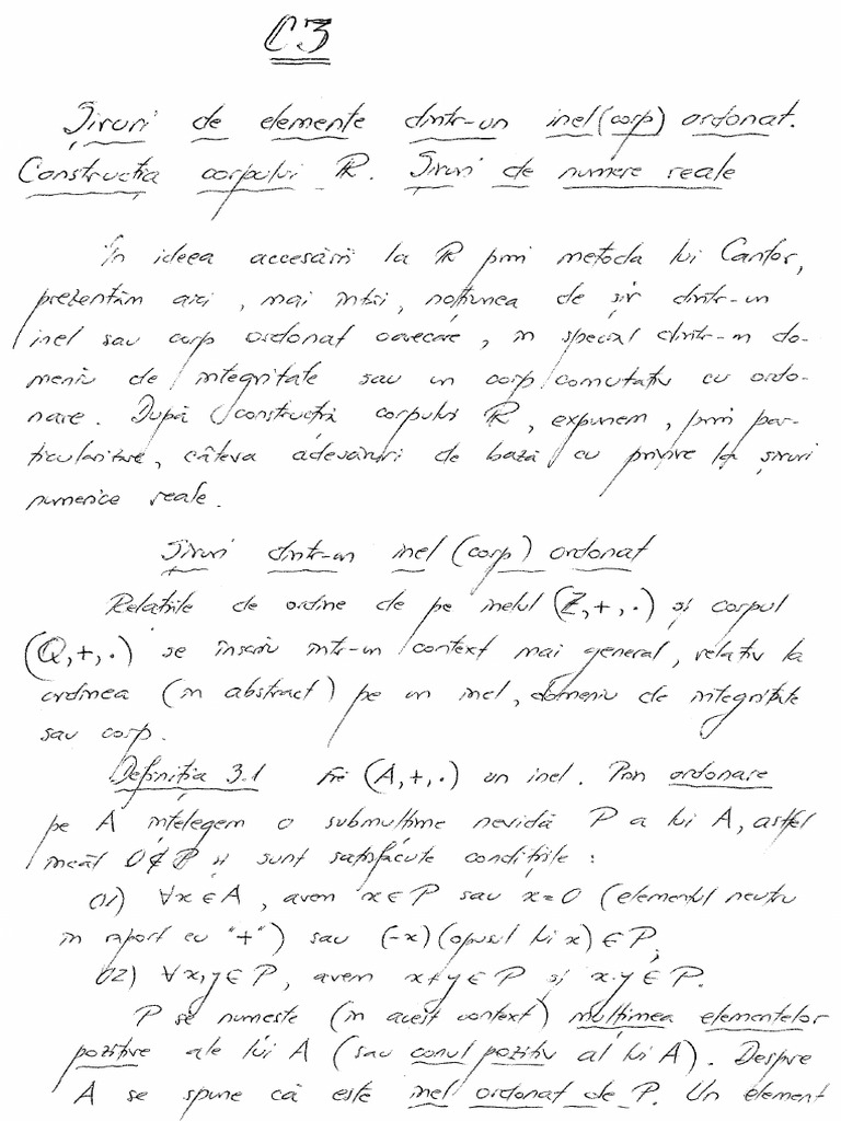 Cursul 03 - Completat | PDF