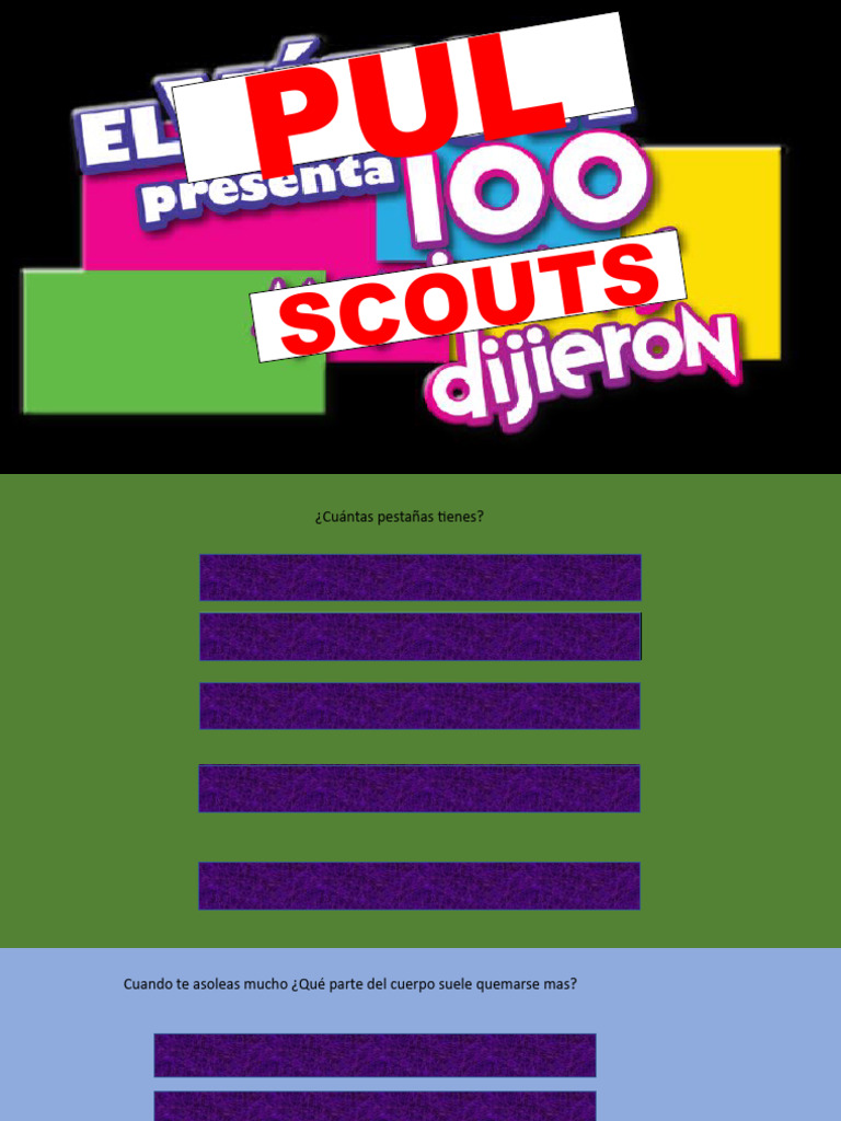 100 Scout Dijieron | PDF