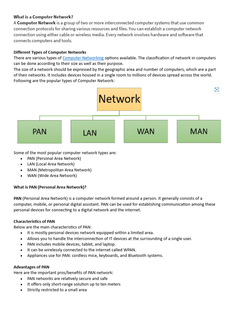 Week 2 - What Is A Computer Network - 012314 | PDF | Computer Network | Local Area Network