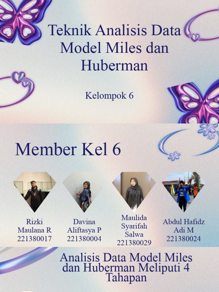 Analisis Data Model Miles-Huberman | PDF | Seni | Komputer