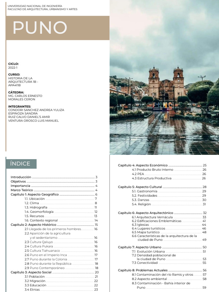 Puno Bello 1 - 10 | PDF | Perú | Clima