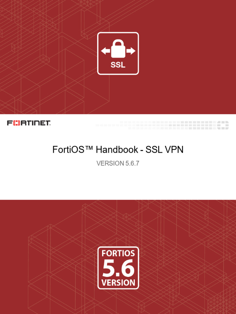 FortiOS 5.6 SSL - VPN | PDF | Transport Layer Security | World Wide Web