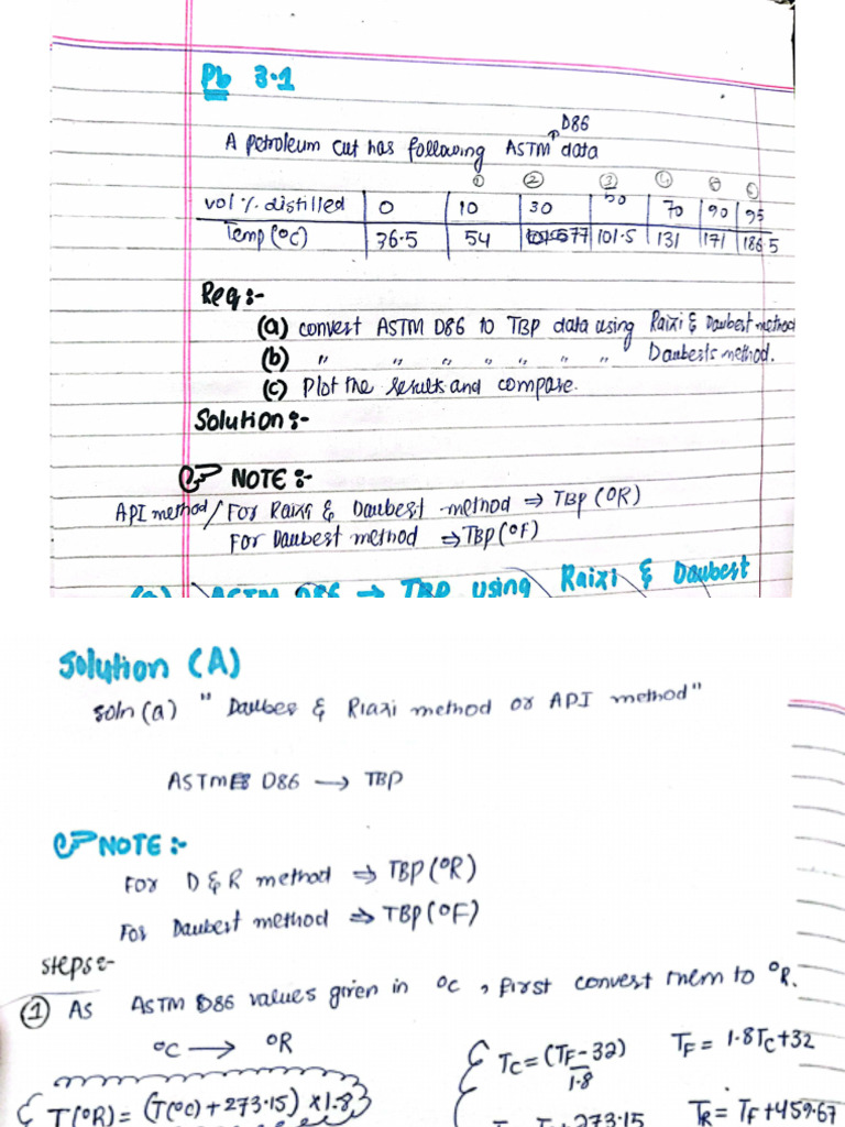 Petroleum Refining Engineering Problems | PDF