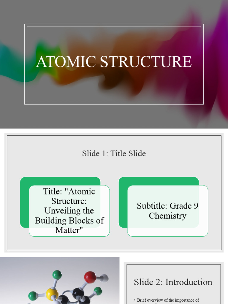 Atomic Structure | PDF | Atoms | Atomic Nucleus