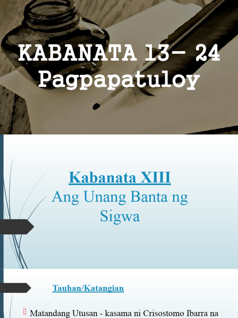 Kabanata 13-24 - Noli | PDF