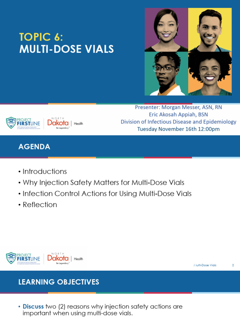 Multi Dose Vials Presentation | PDF | Injection (Medicine) | Vaccines