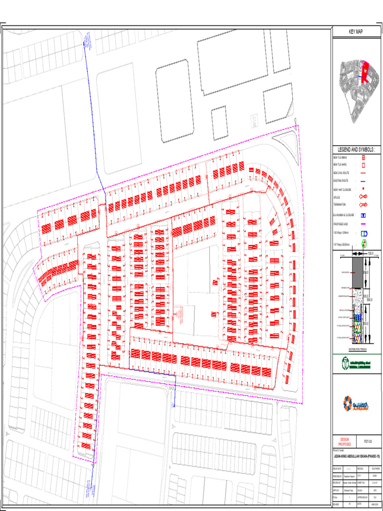 CJ-JZ-KAIS - FDT-003 Distribution Layout Diagram (DLD) | PDF