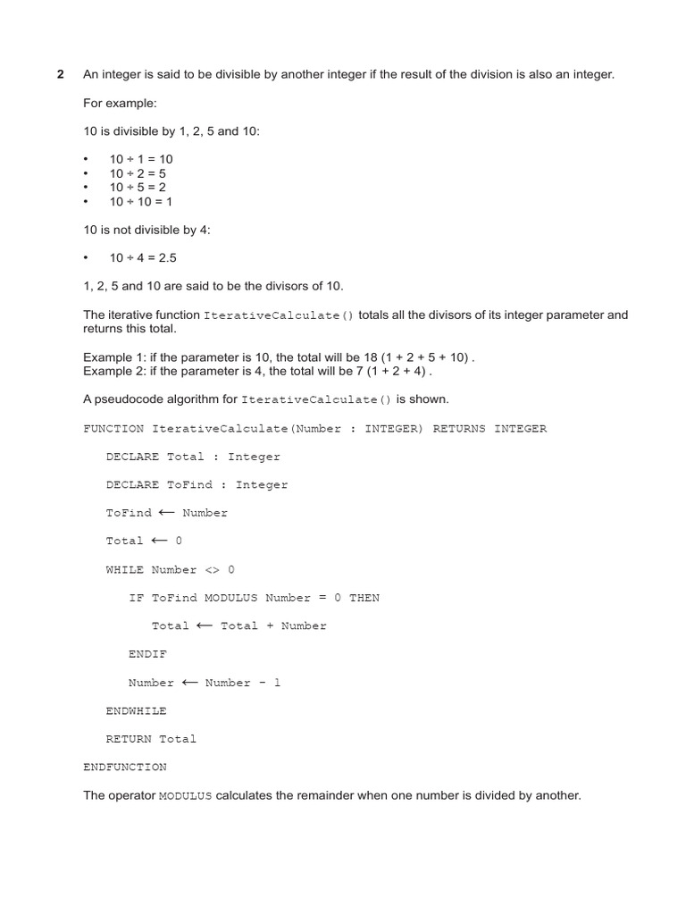 recursive question | PDF | Parameter (Computer Programming) | Iteration