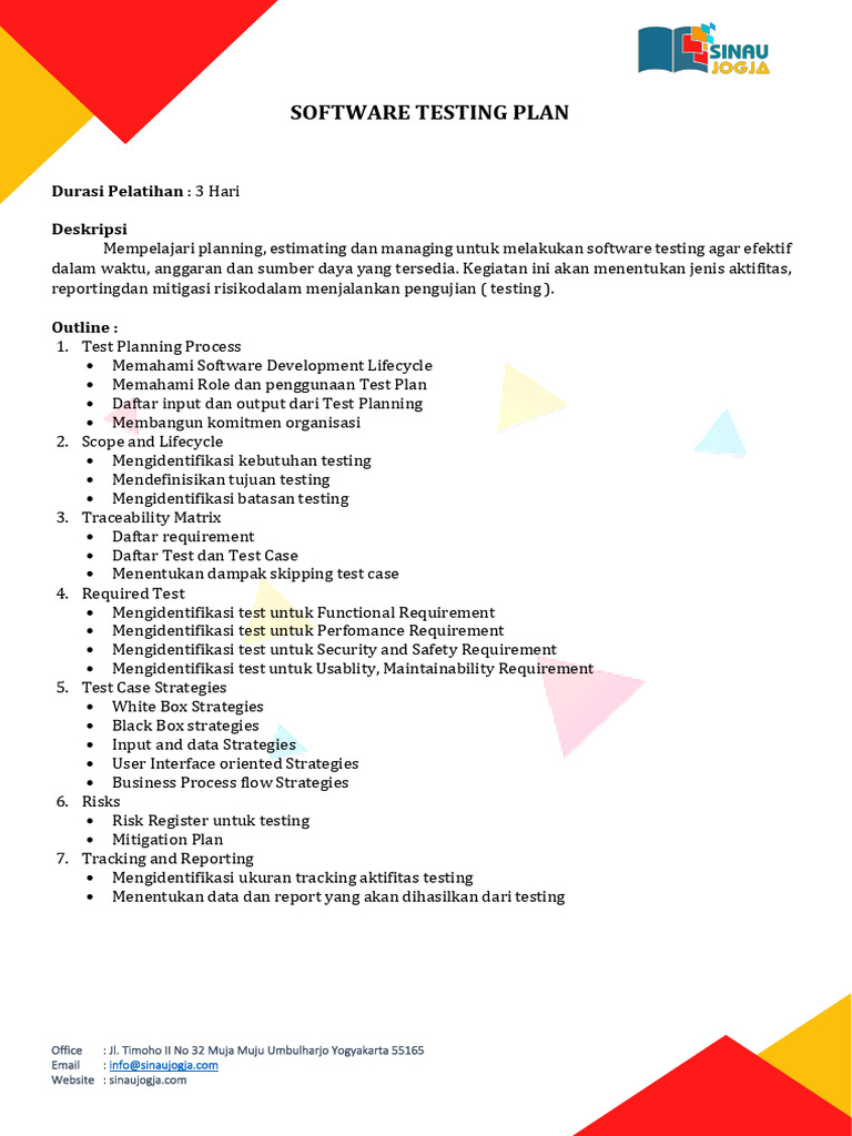 Software Testing Plan & Implementation | PDF