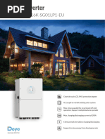 Deye - SUN 5K SG01LP1 EU - Datasheet | PDF | Energy Technology ...