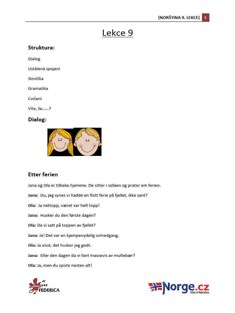 Federica Lekce9 | PDF