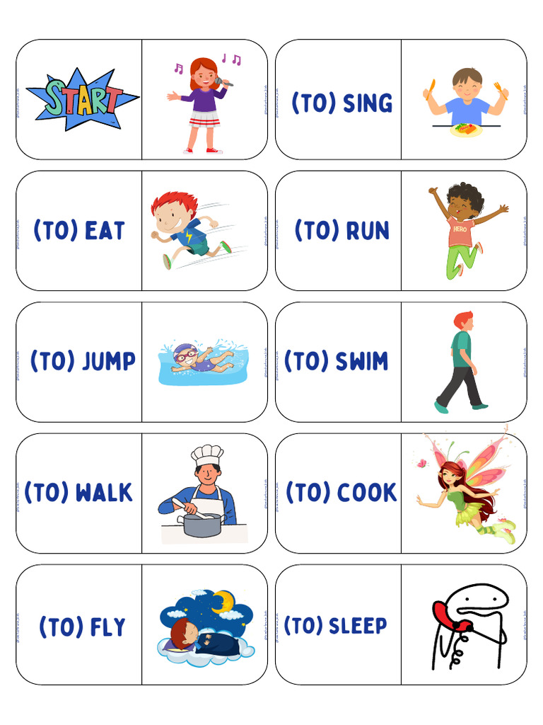 Simple Present Games e Worksheet D8pfi5 | PDF | Pronoun | Linguistic ...